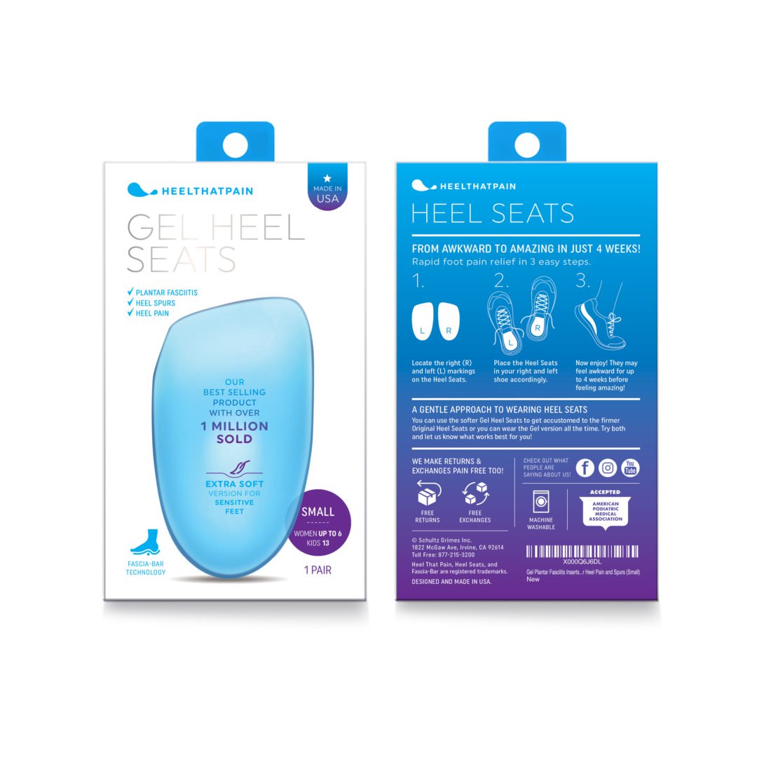 Shop Gel Heel Cups 100% Guaranteed for Plantar Fasciitis