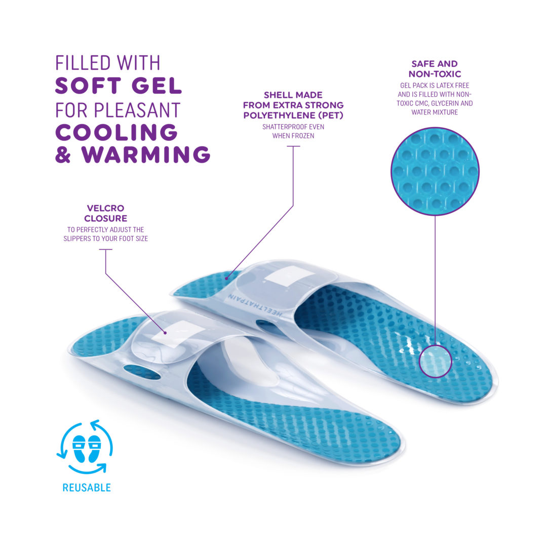 Ice Pack Slippers: Cooling Relief for Plantar Fasciitis